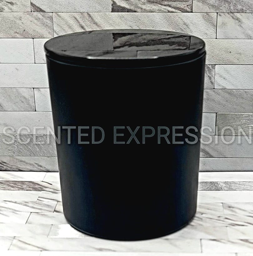 Black Matte Tumbler Jar